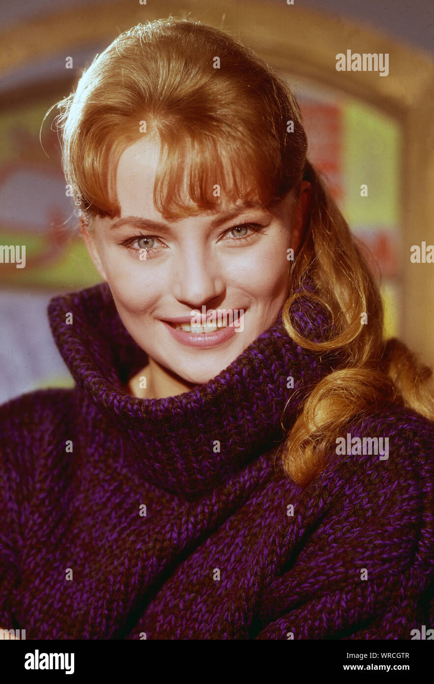 Karin Baal, deutsche Theater-, Film- und Fernsehschauspielerin ...