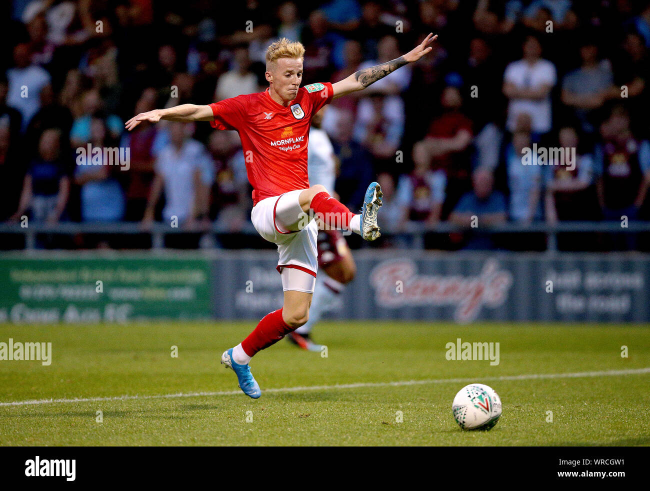 Charlie Kirk, Crewe Alexandra Stock Photo - Alamy