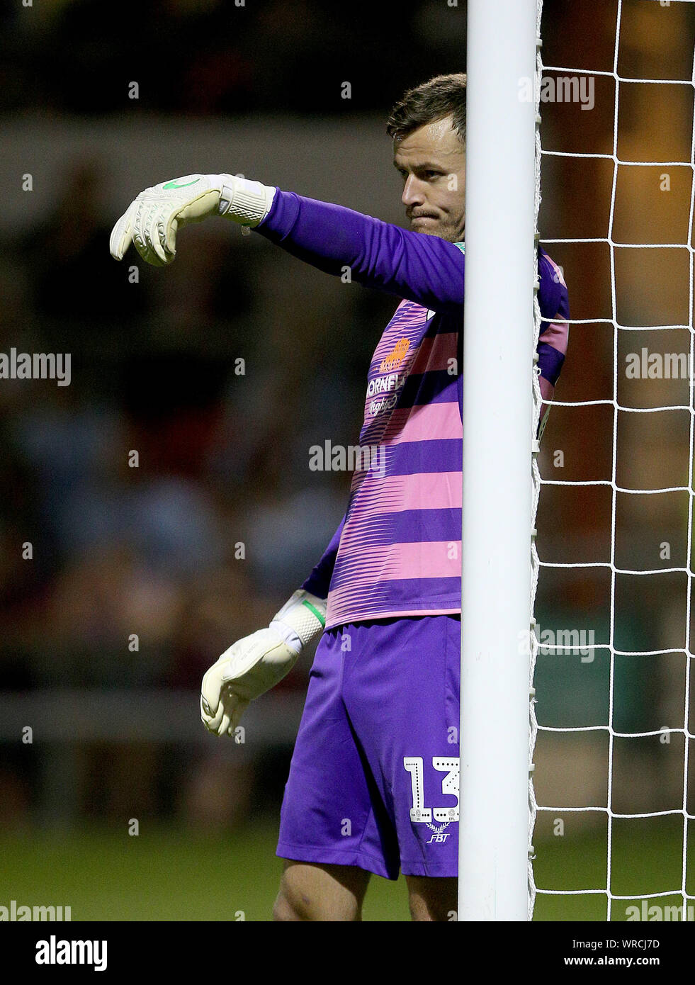 Dave Richards, Crewe Alexandra goalkeeper Stock Photo - Alamy