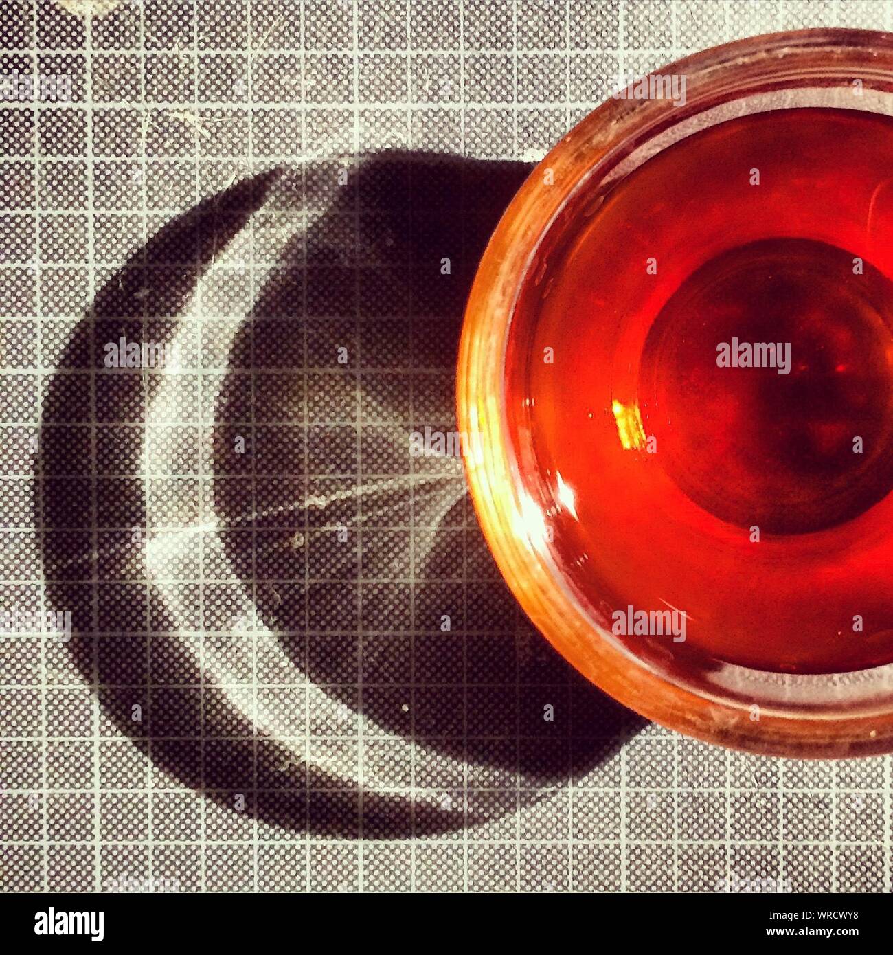 Overhead drink hi-res stock photography and images - Alamy