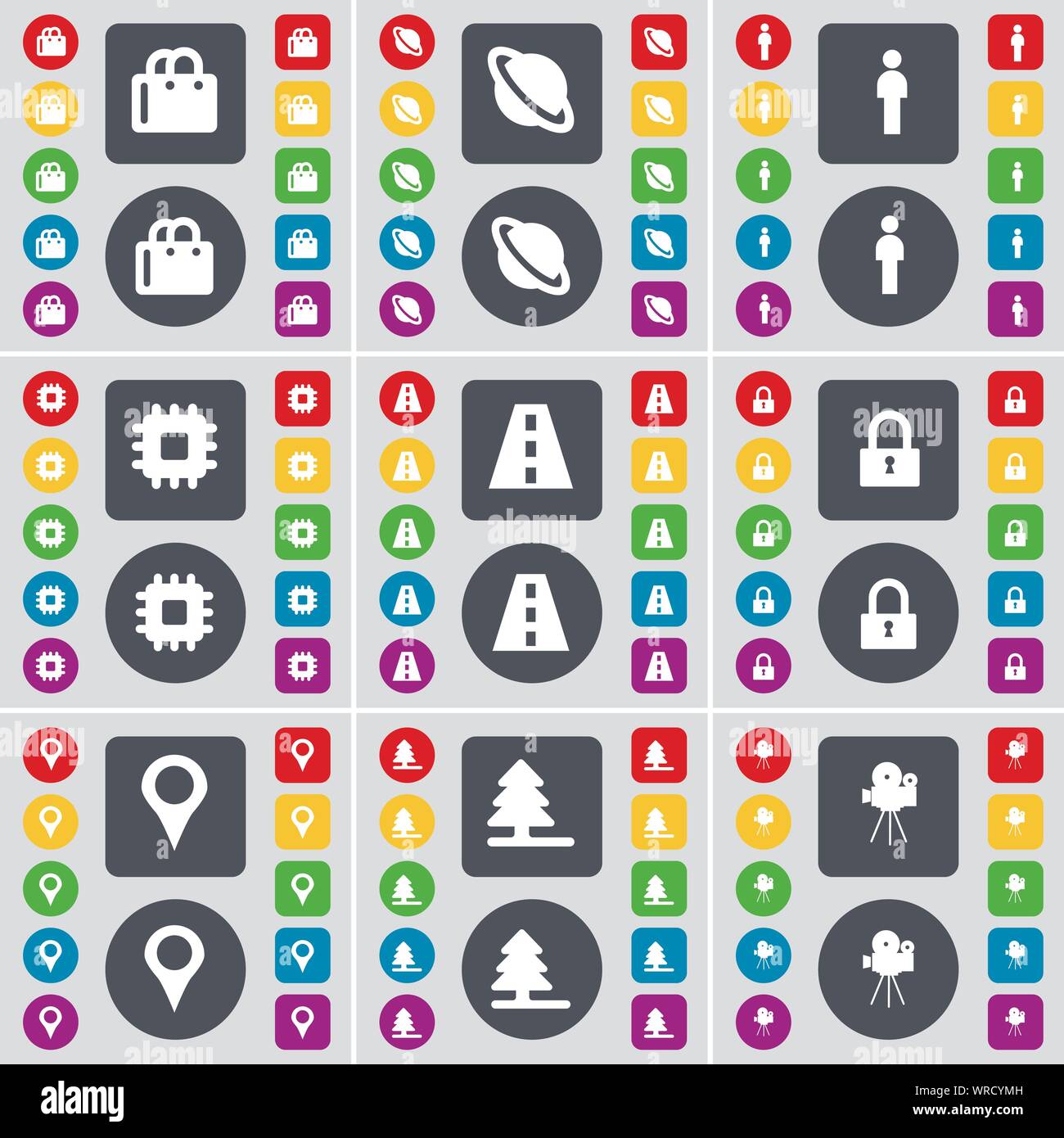 The road film Stock Vector Images - Alamy