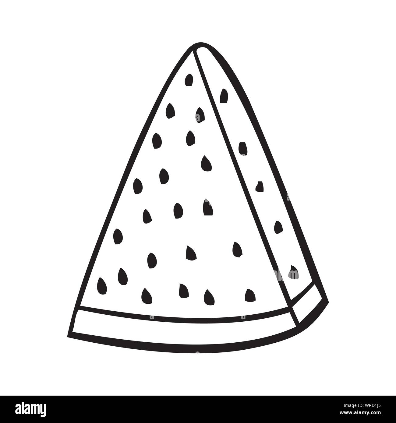 Watermelon Clip Art Black And White