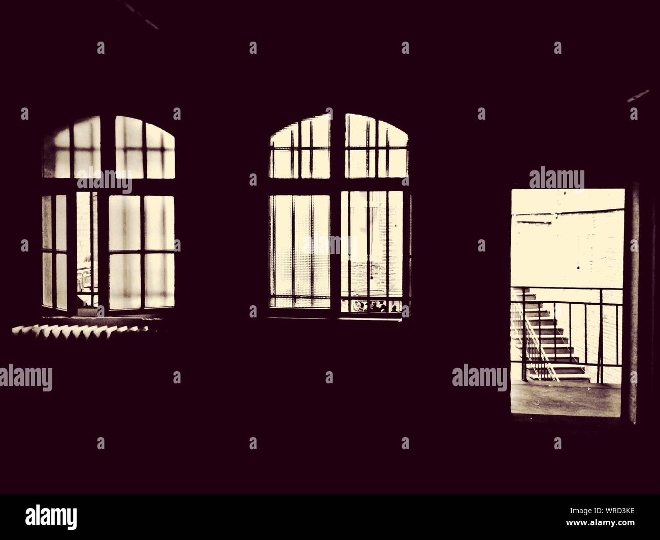 Staircase and windows hi-res stock photography and images - Alamy