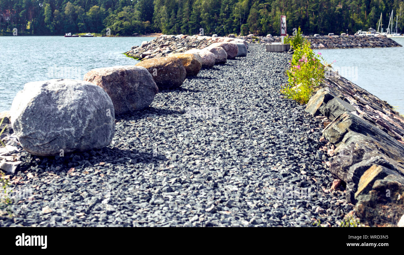 Rock groyne High Resolution Stock Photography and Images - Alamy