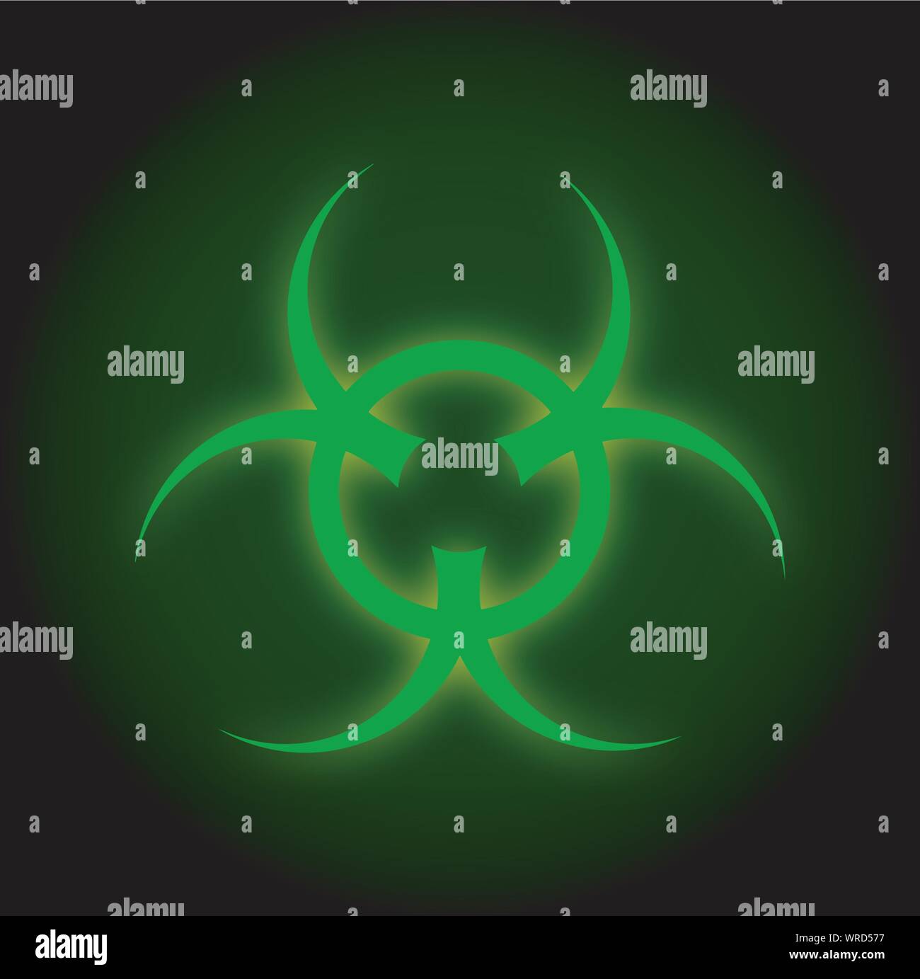 Bio Hazard Sign Stock Vector Image & Art - Alamy