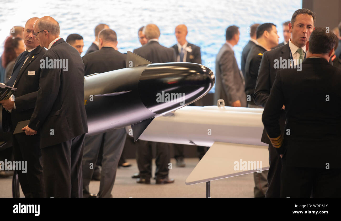 ExCel, London, UK. 10th September 2019. Defence & Security Equipment ...