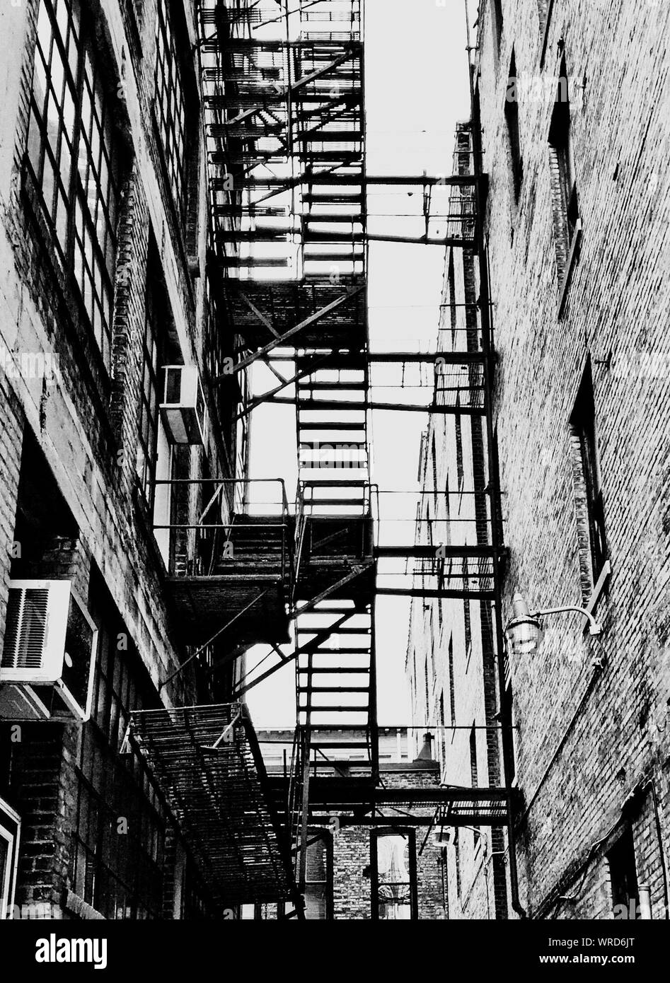 Fire escape old hi-res stock photography and images - Alamy