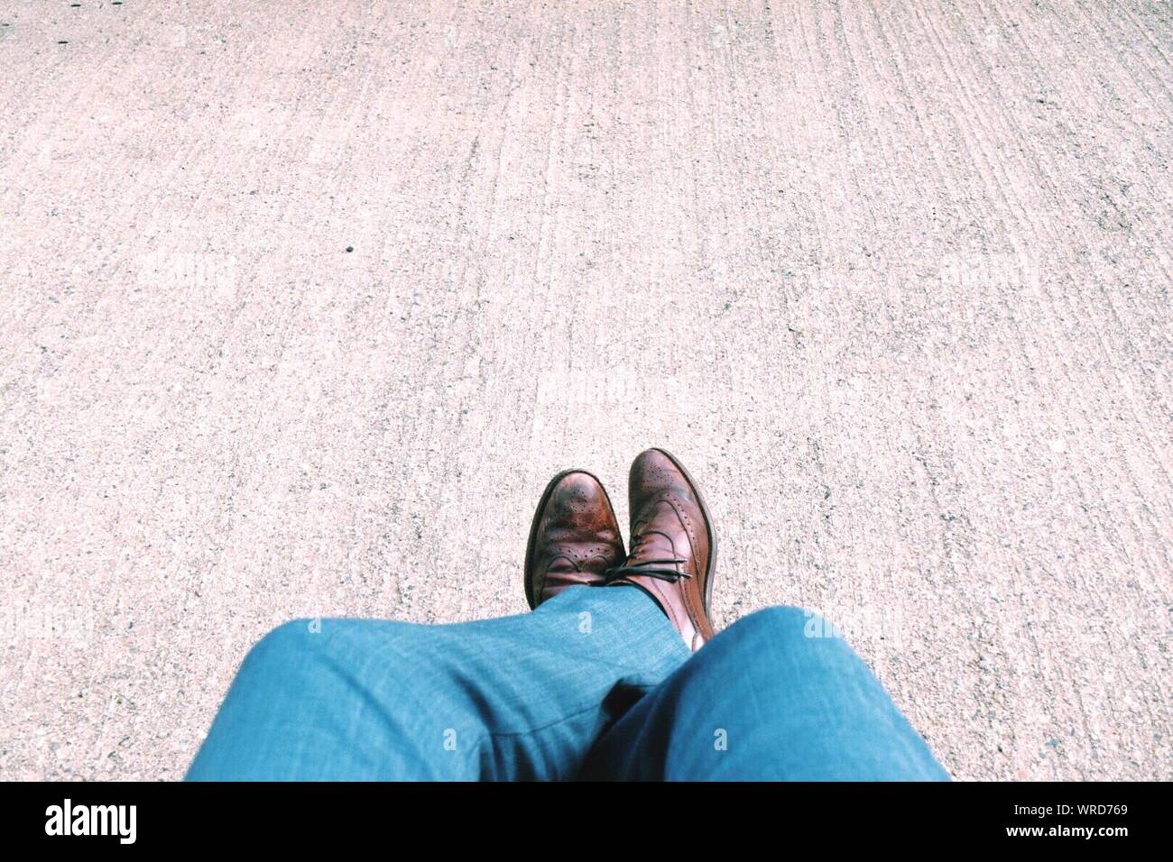 Shoes crossed hi-res stock photography and images - Alamy
