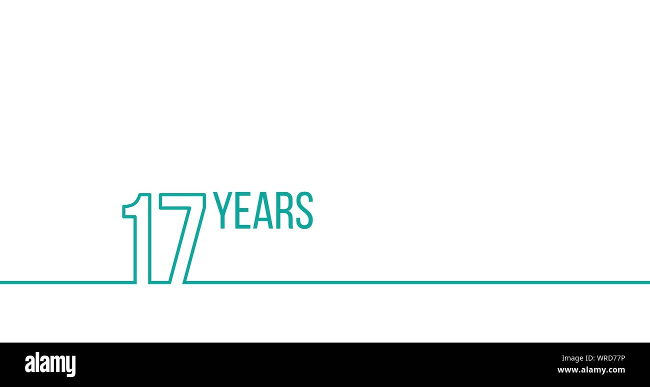 Number 17 Cut Out Stock Images & Pictures - Alamy