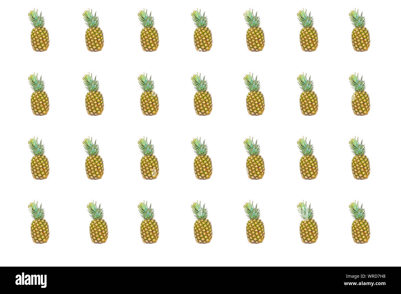 Pineapple pattern hi-res stock photography and images - Alamy
