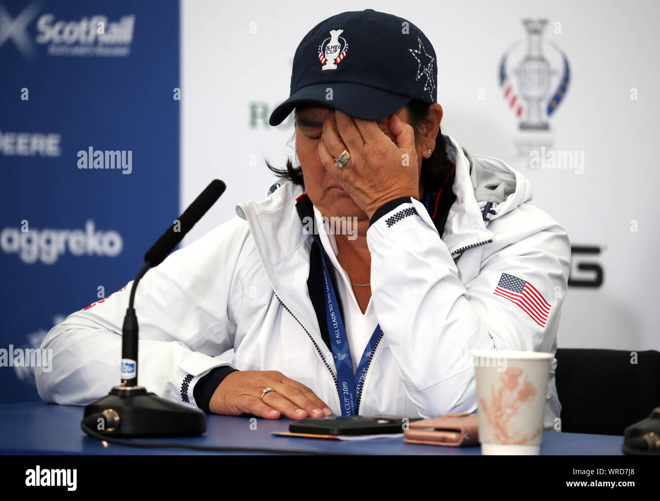 Team USA assistant captain Pat Hurst during a press conference on ...
