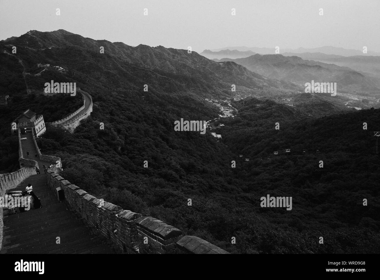 Great green wall china trees hi-res stock photography and images - Alamy