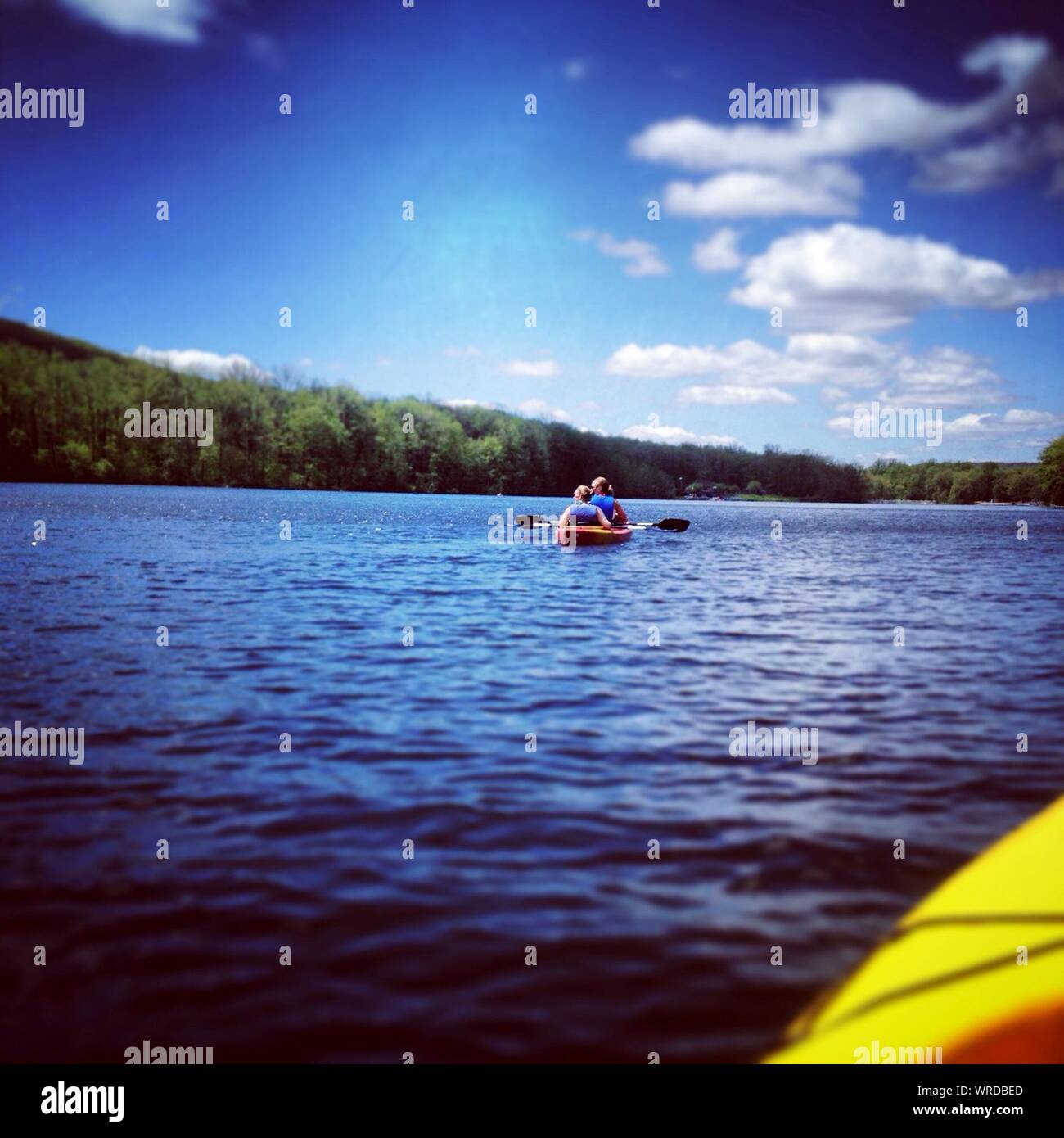 Boat two people hi-res stock photography and images - Alamy