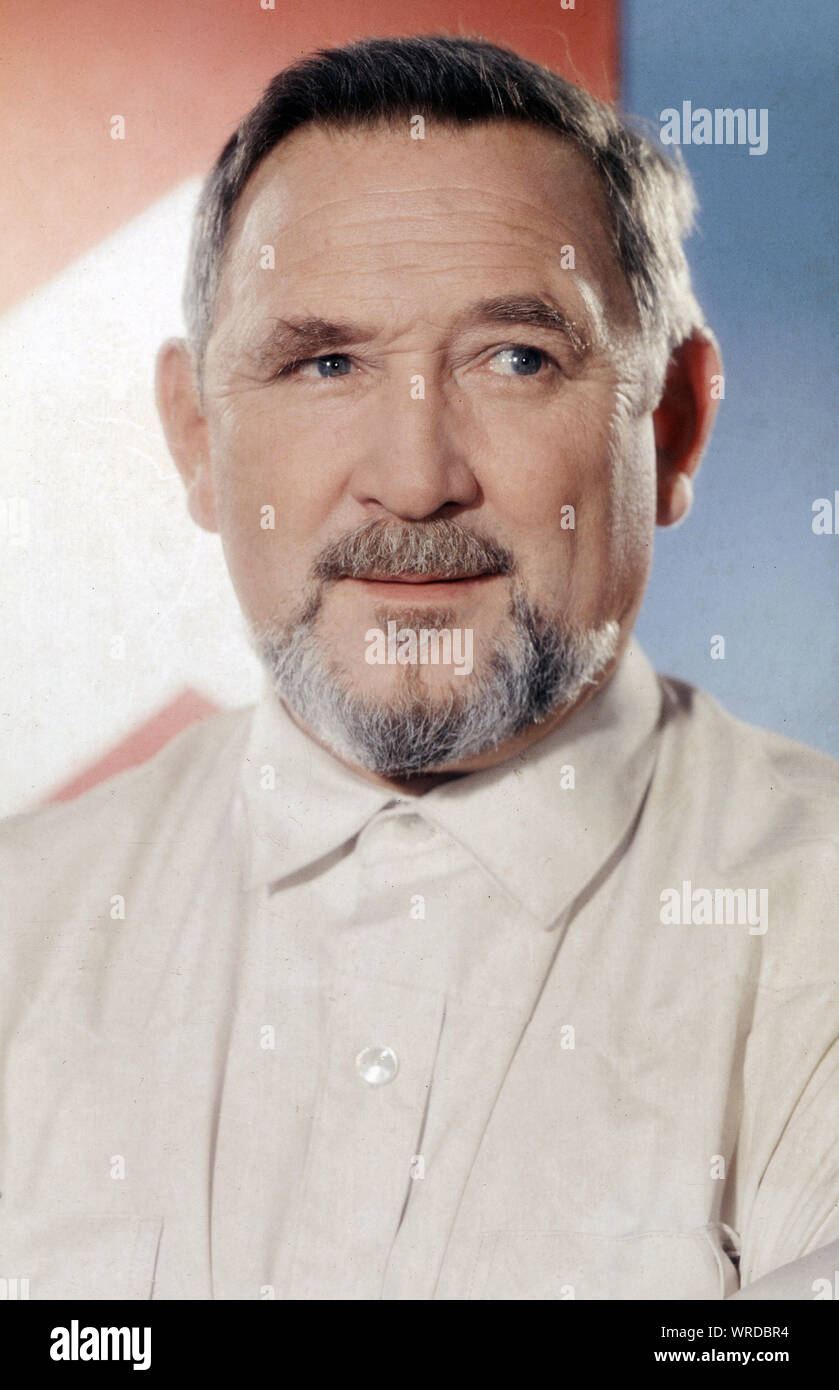 Gustav Knuth, deutscher Schauspieler, Deutschland 1961. German actor ...