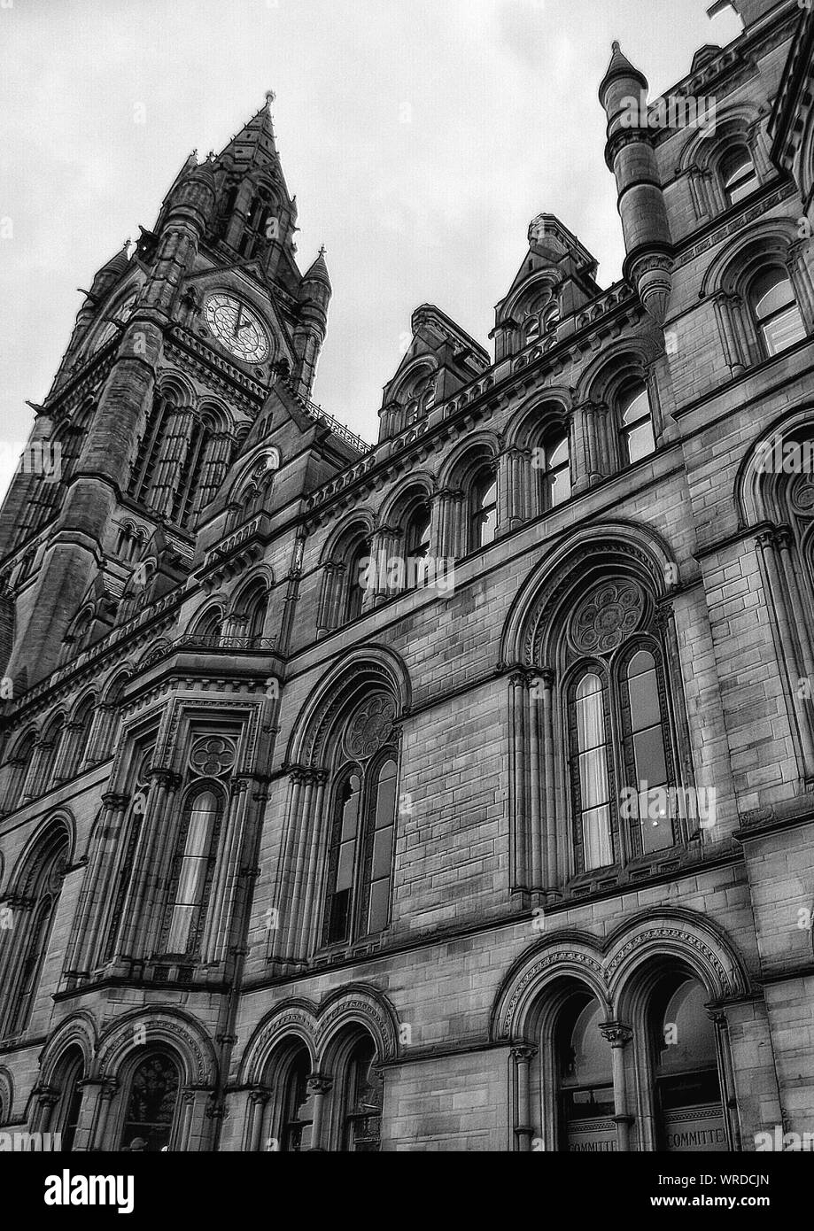 Manchester day town hall hi-res stock photography and images - Alamy