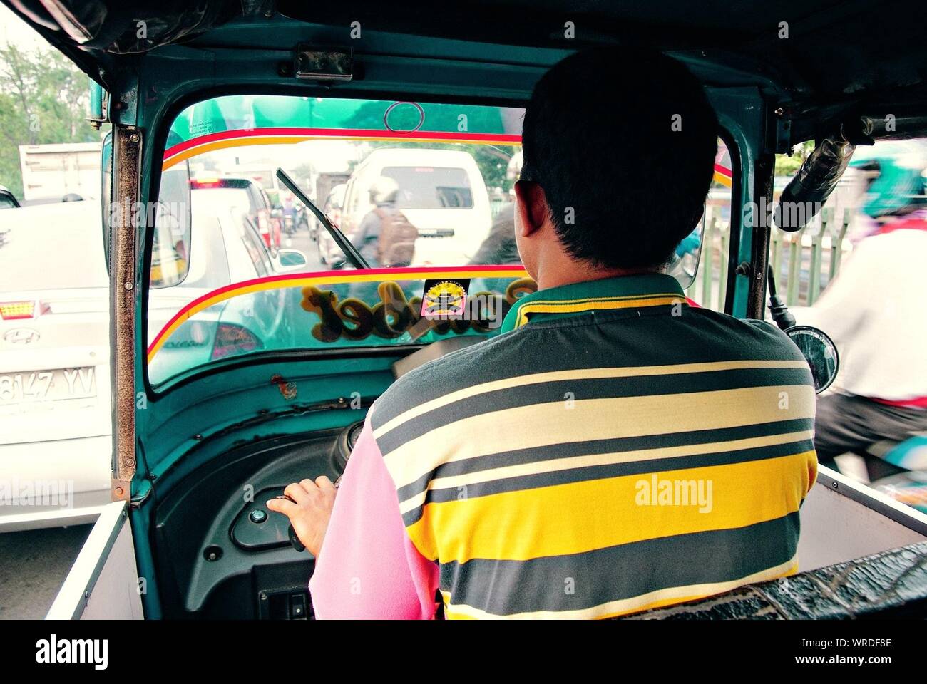 Man with tuk tuk hi-res stock photography and images - Alamy