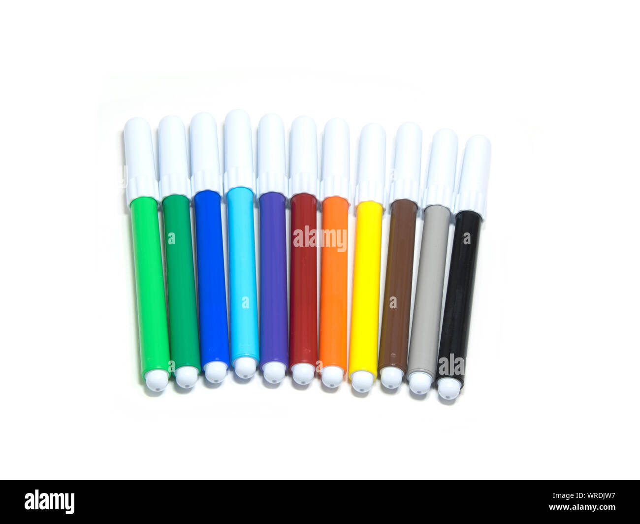 Multi colored pen on Cut Out Stock Images & Pictures - Alamy