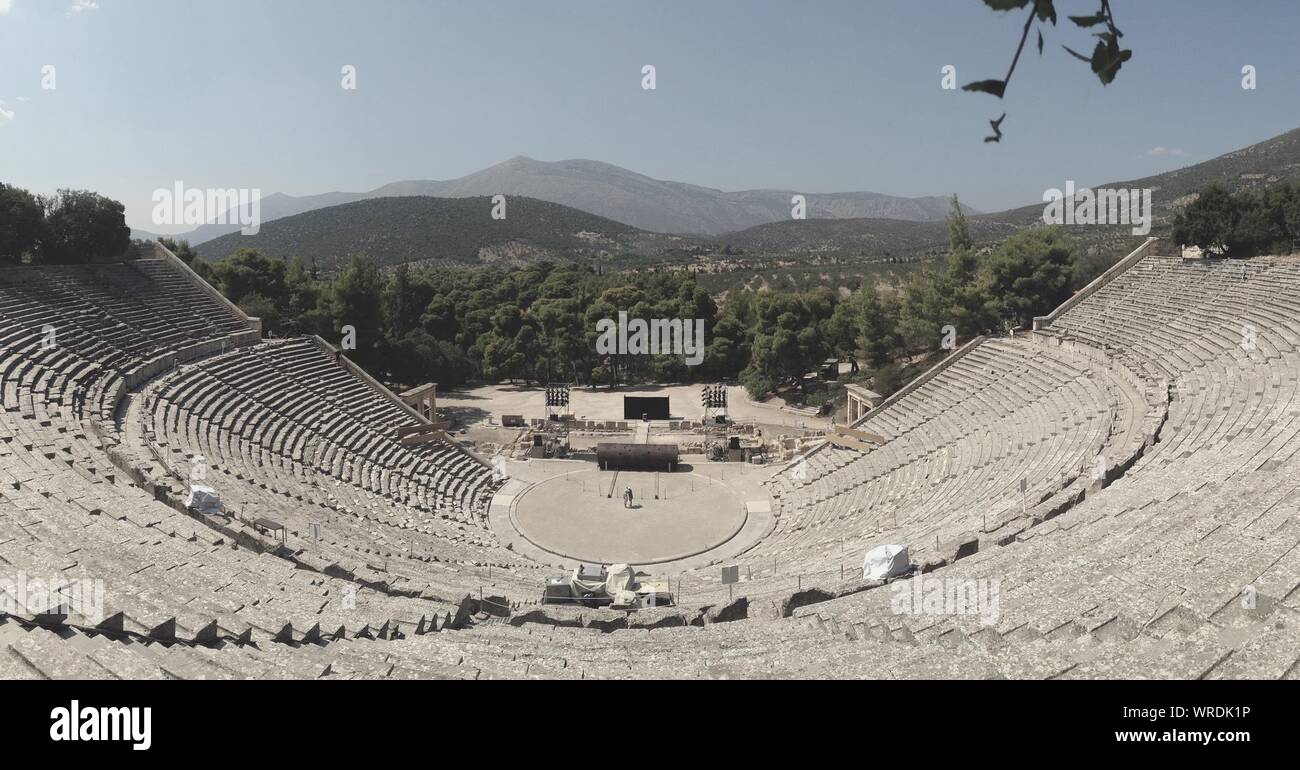 The great theatre of epidaurus hi-res stock photography and images - Alamy