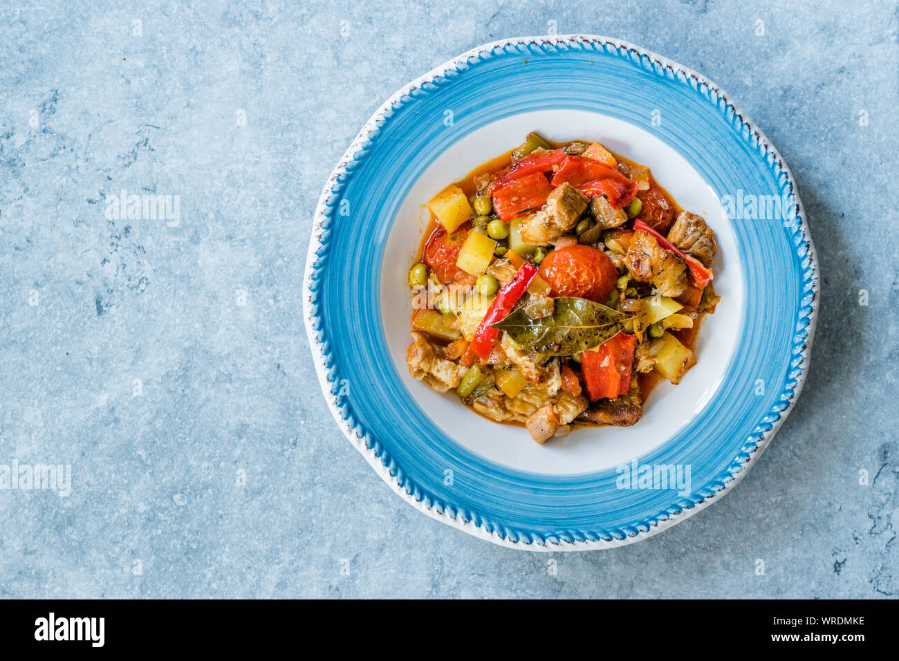 Turkish Kebap Orman Kebabi / Kebab with Cubed Meat and Vegetables Stew ...