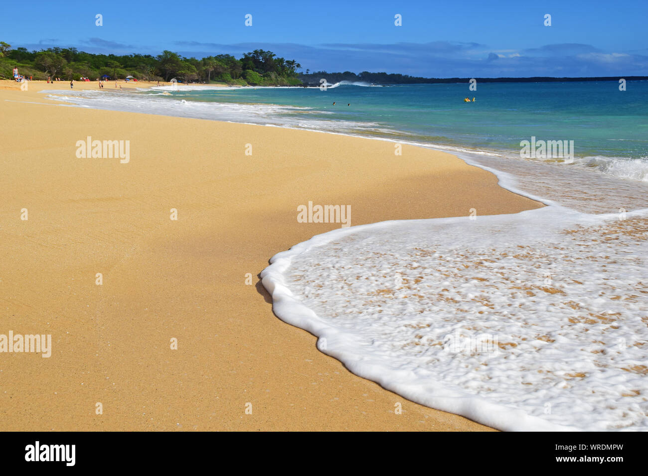 Makena Beach on maui Stock Photo - Alamy