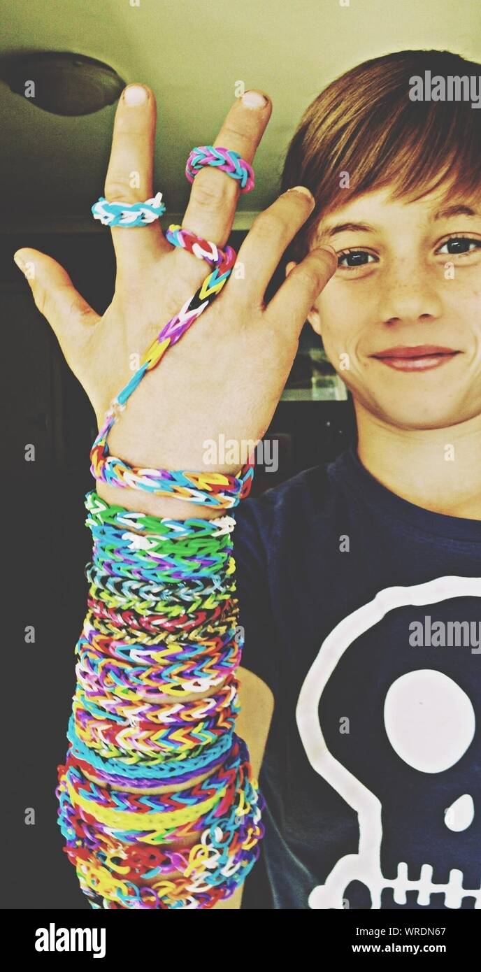 Many bracelets hi-res stock photography and images - Alamy