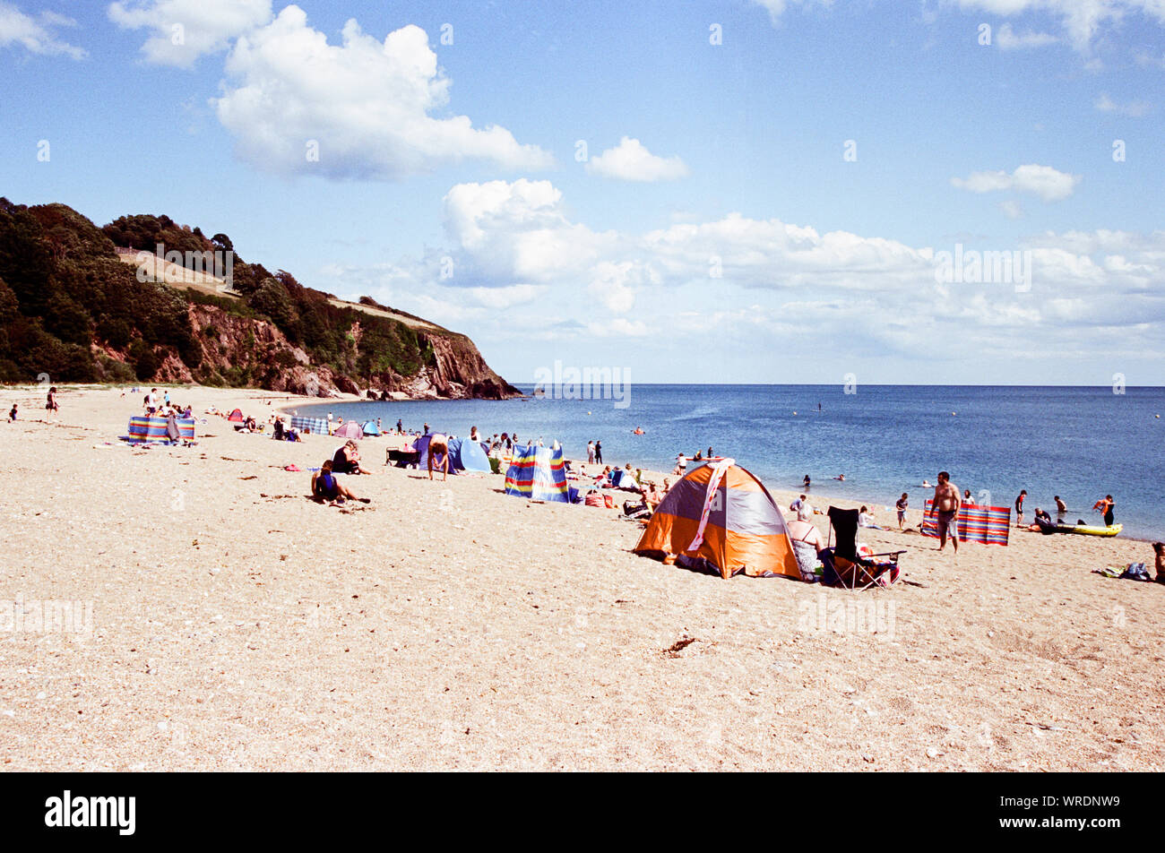 Blackpool Sands, Blackpool, Dartmouth,Devon, England, United Kingdom ...