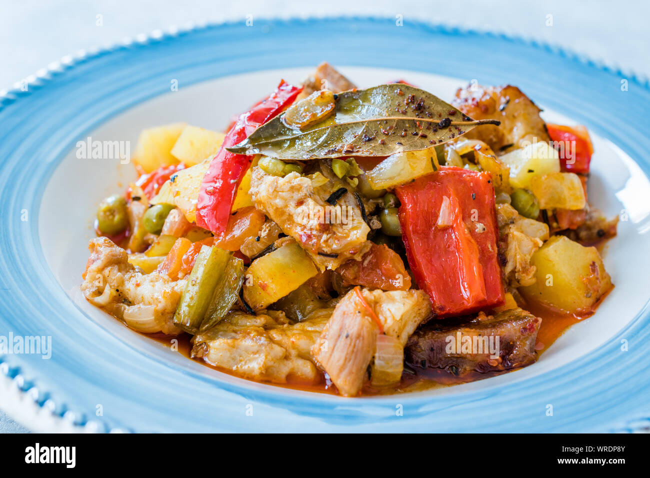 Turkish Kebap Orman Kebabi / Kebab with Cubed Meat and Vegetables Stew ...