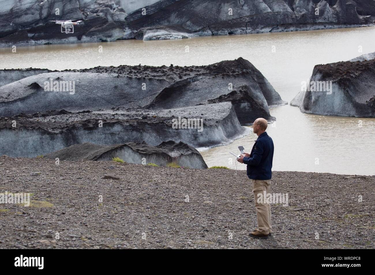 Man with drone hi-res stock photography and images - Alamy