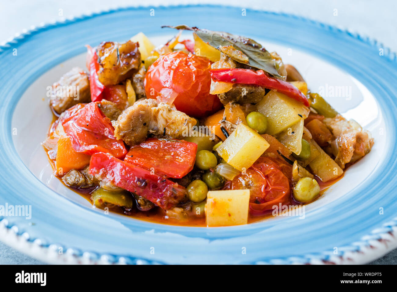 Turkish Kebap Orman Kebabi / Kebab with Cubed Meat and Vegetables Stew ...