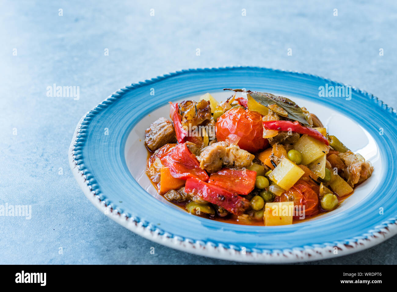 Turkish Kebap Orman Kebabi / Kebab with Cubed Meat and Vegetables Stew ...