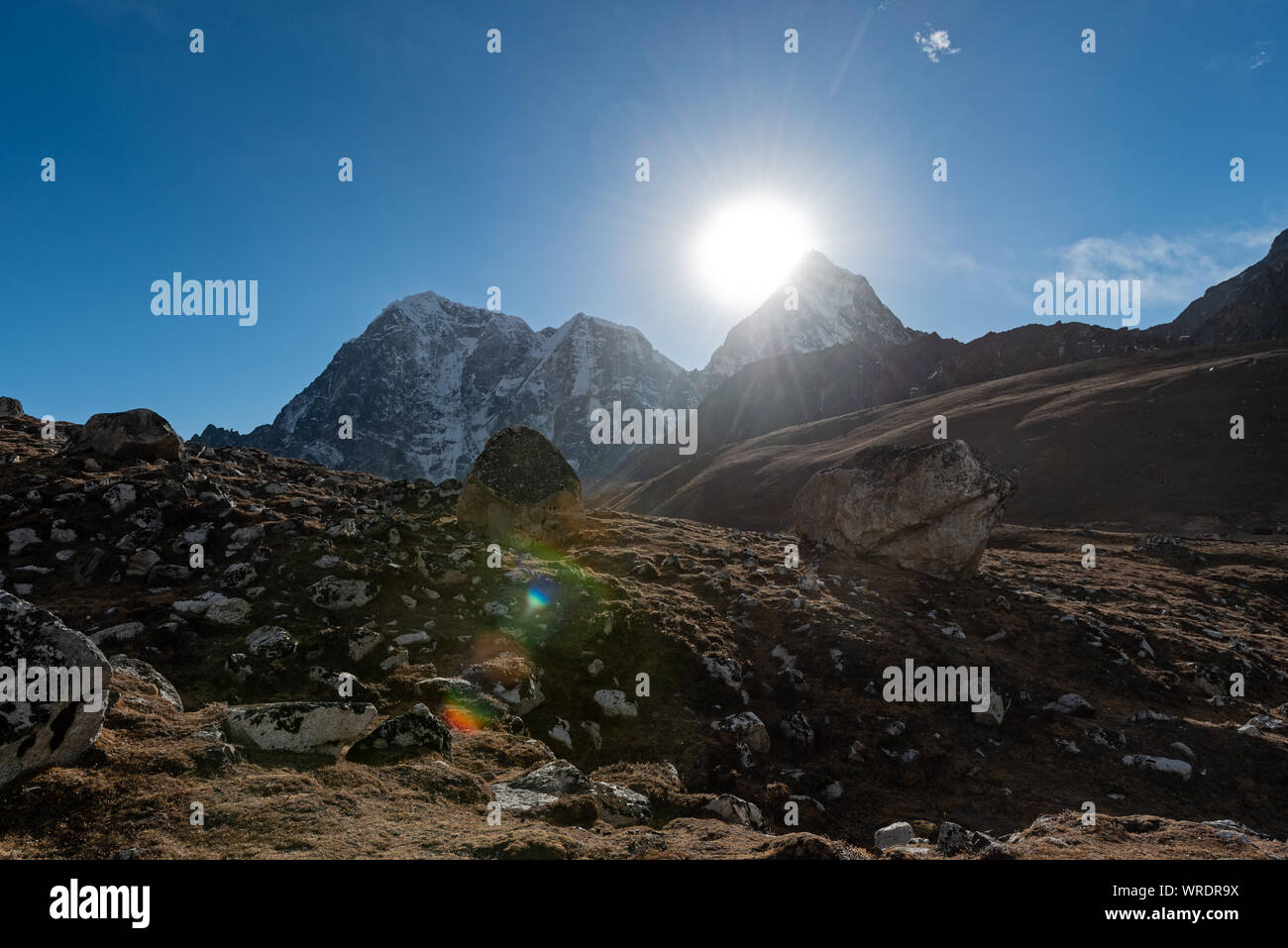 Beautiful landscape mountains in nepal hi-res stock photography and ...