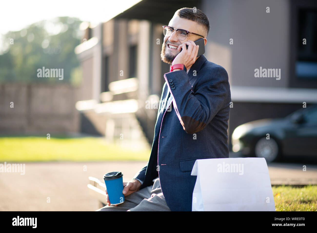 Parcel bag hi-res stock photography and images - Alamy