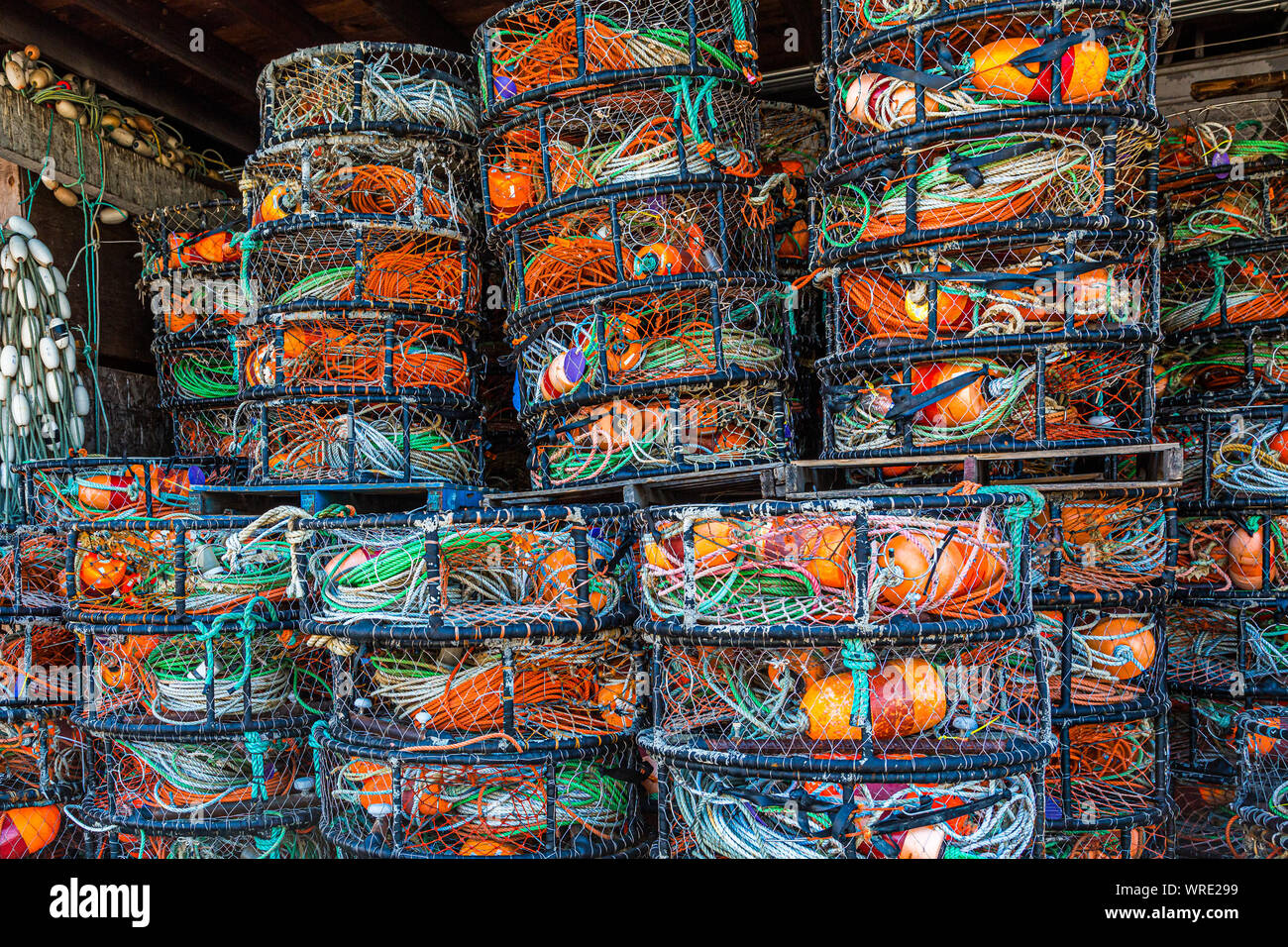 Fishing ropes and floats hi-res stock photography and images - Alamy