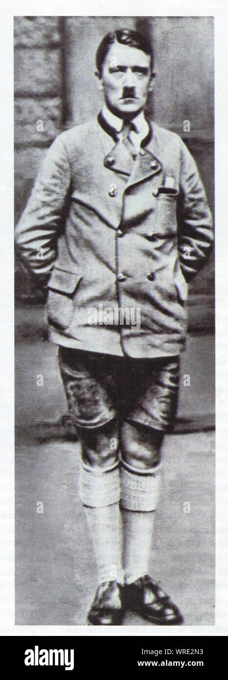 Adolf Hitler posing for photo Stock Photo - Alamy