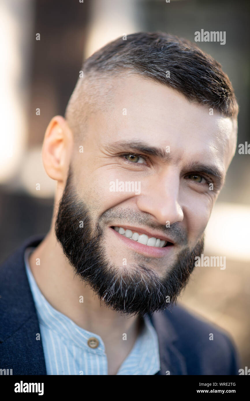 Good morning! close up businessman hi-res stock photography and images ...