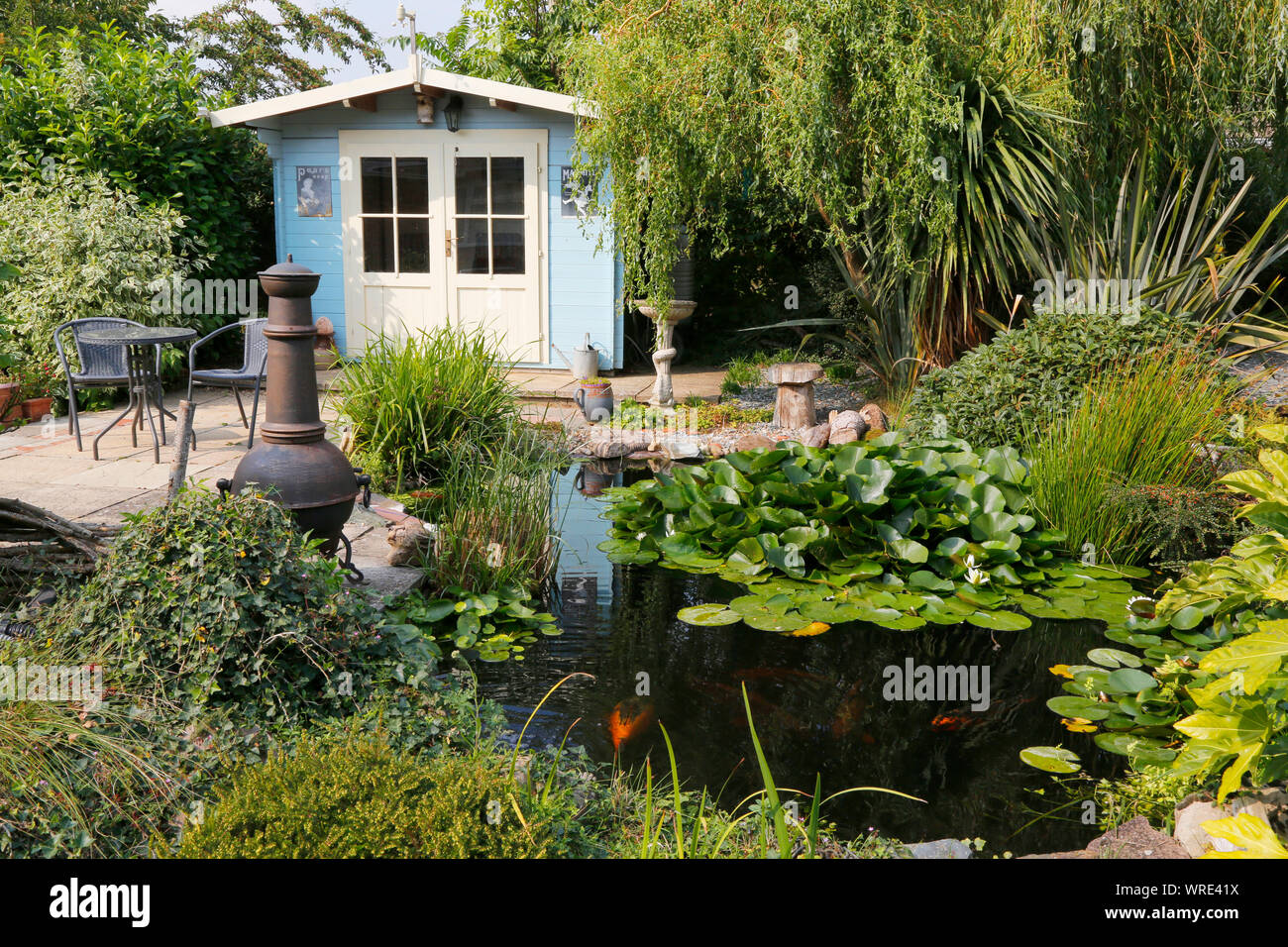 A secluded place to watch the world go by Stock Photo - Alamy