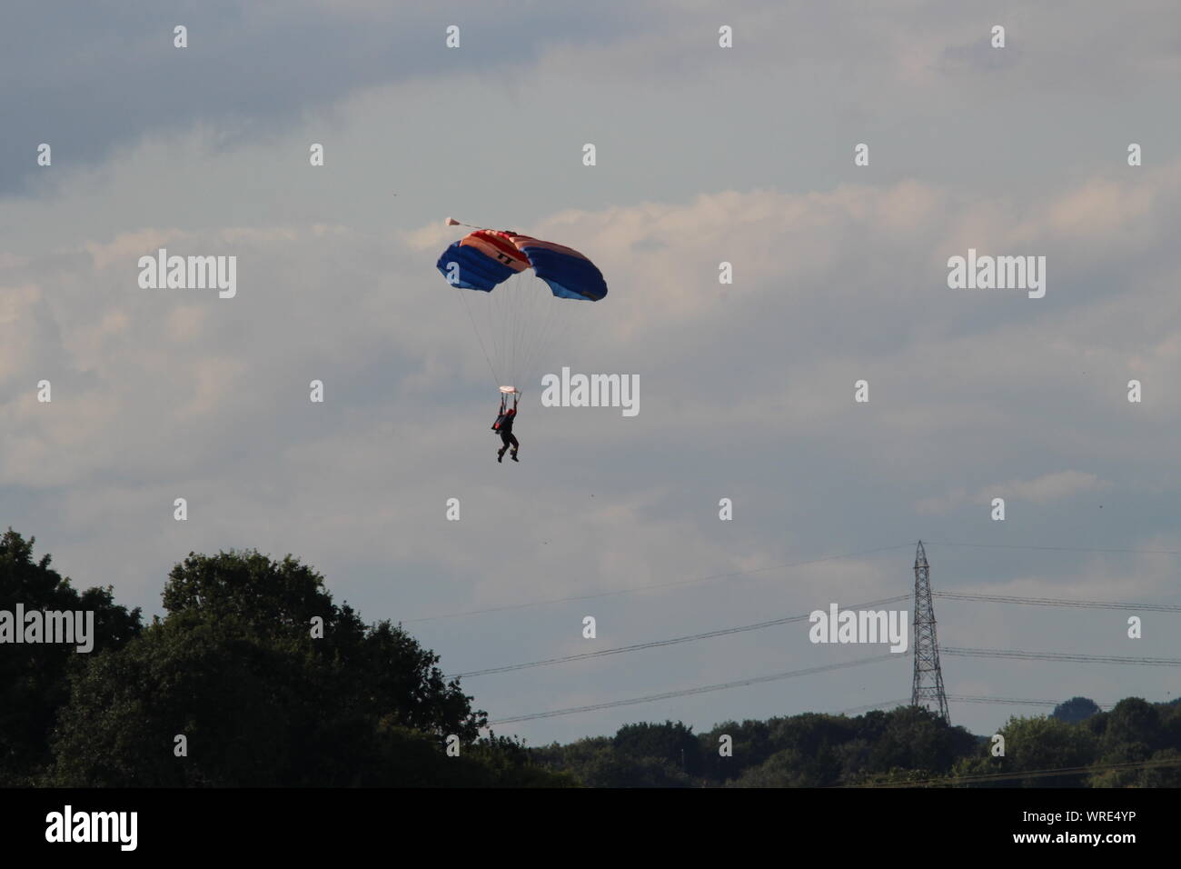 RAF Falcons Display Team Stock Photo - Alamy