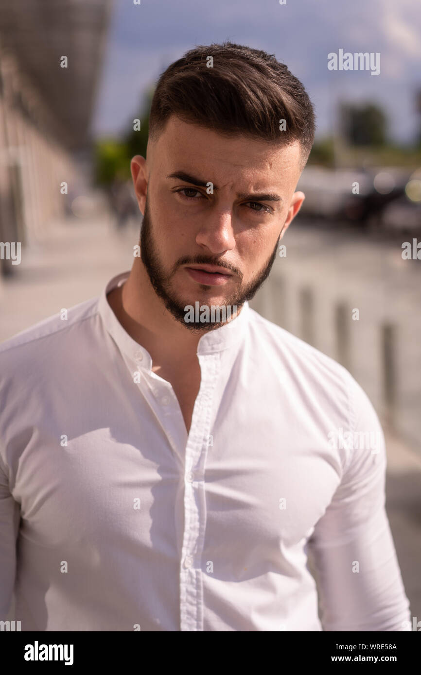 Handsome middle aged man hi-res stock photography and images - Alamy