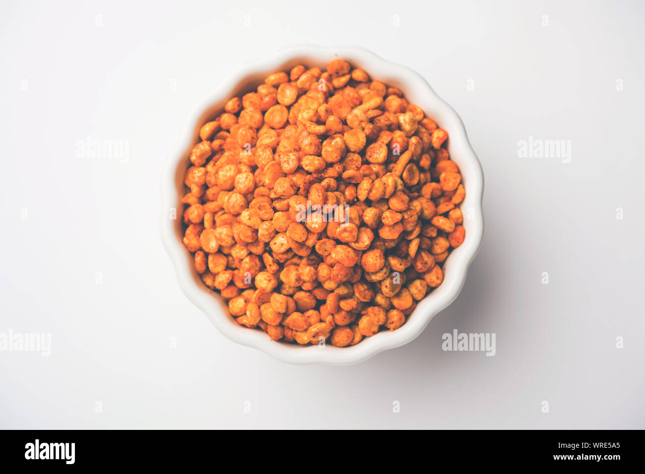 Fried and Spicy Chana Dal Masala is a popular Chakna recipe. served in ...