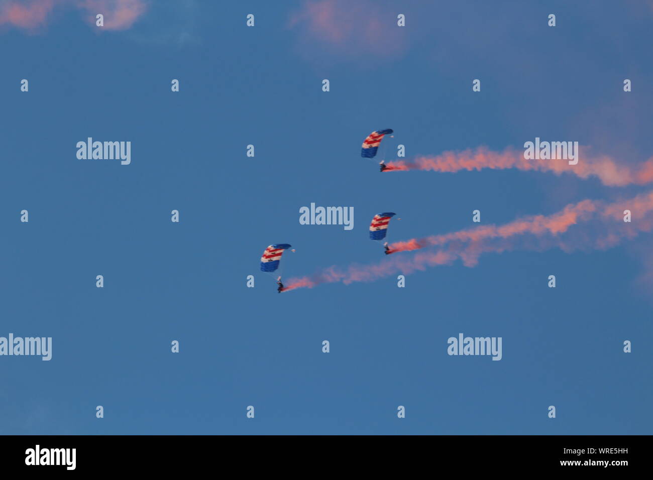 RAF Falcons Display Team Stock Photo - Alamy