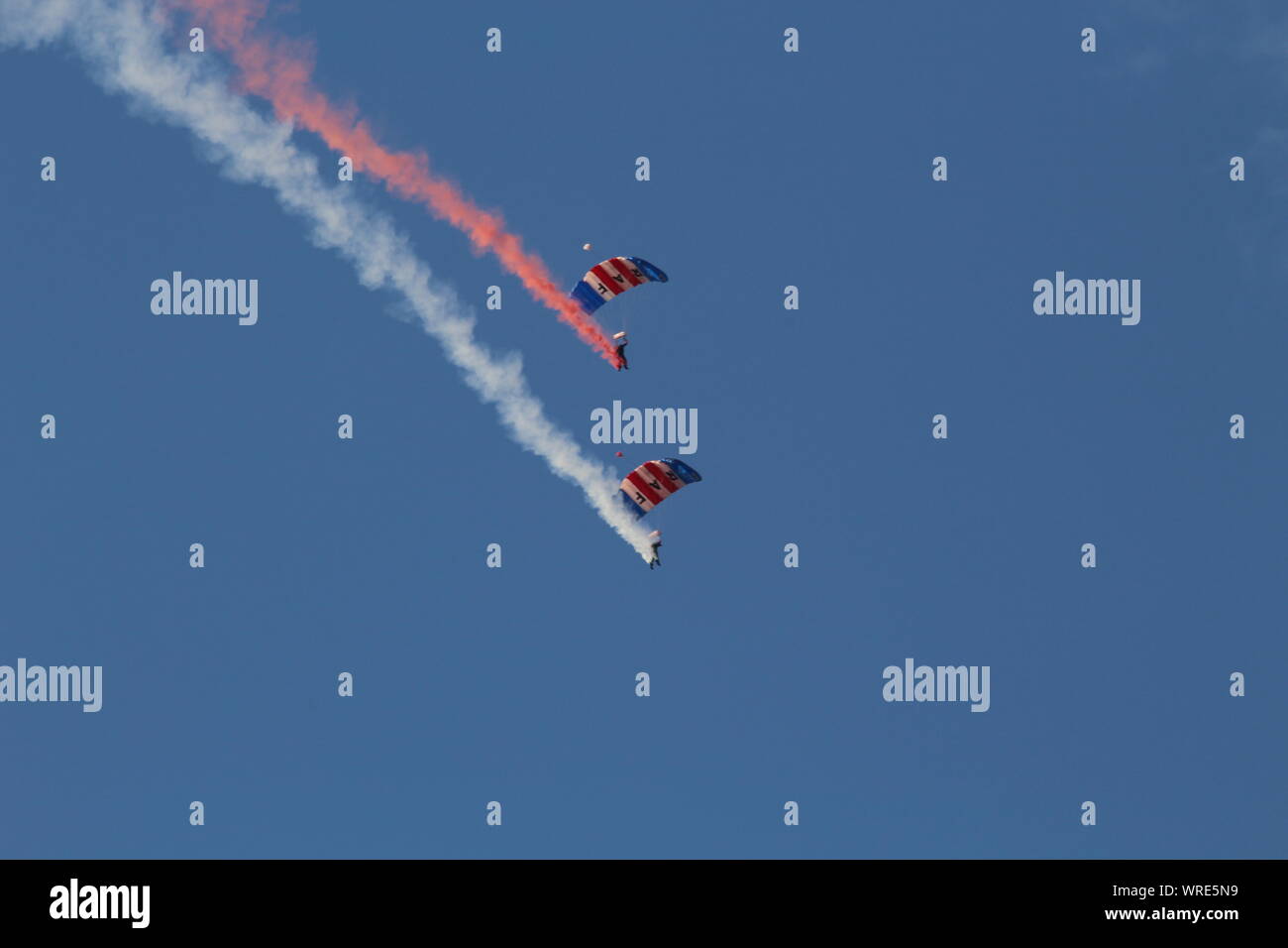 RAF Falcons Display Team Stock Photo - Alamy