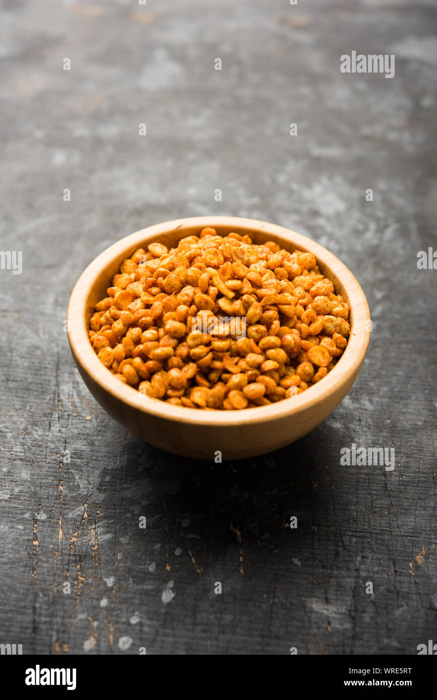 Fried and Spicy Chana Dal Masala is a popular Chakna recipe. served in ...