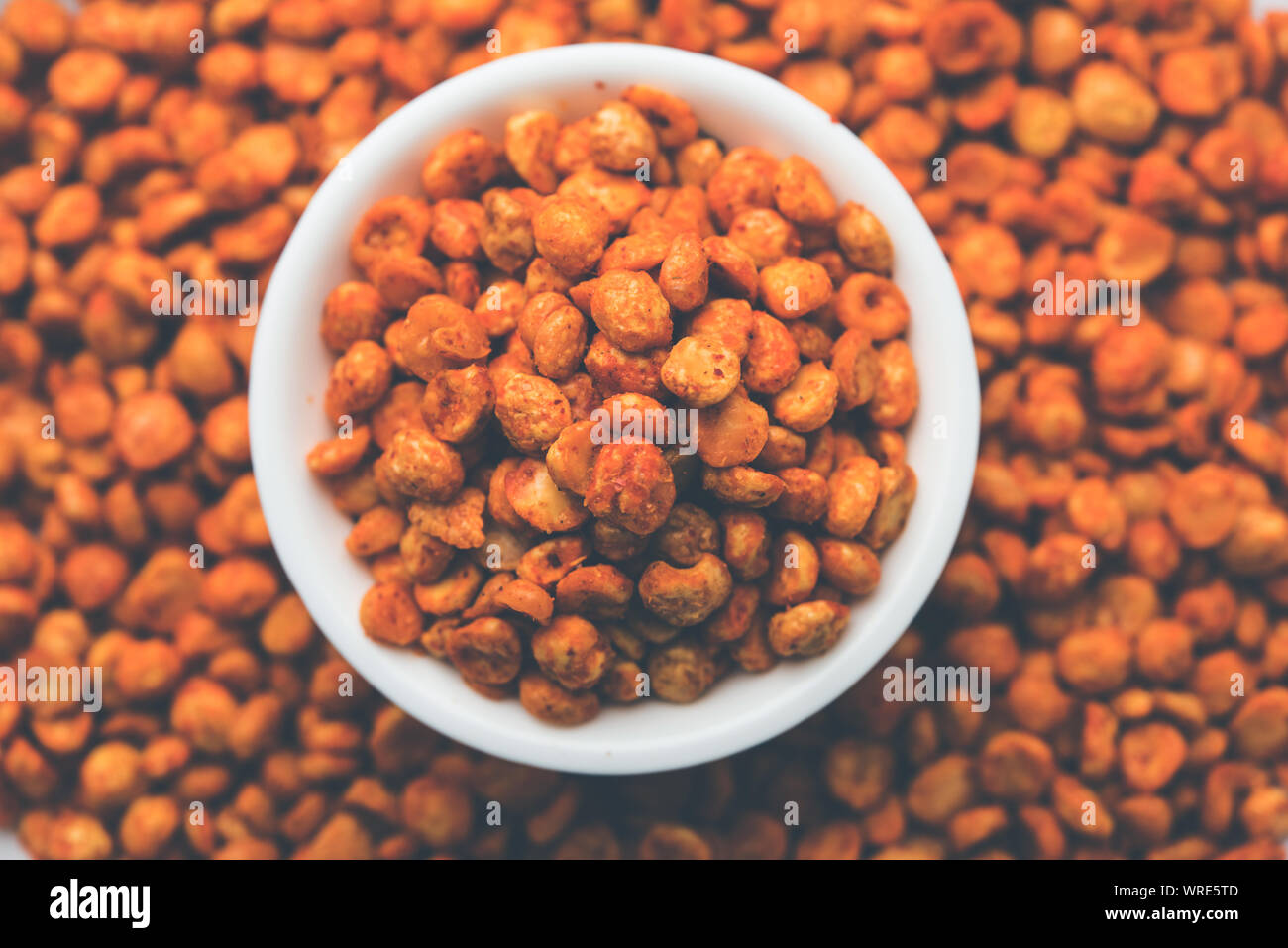 Fried and Spicy Chana Dal Masala is a popular Chakna recipe. served in ...