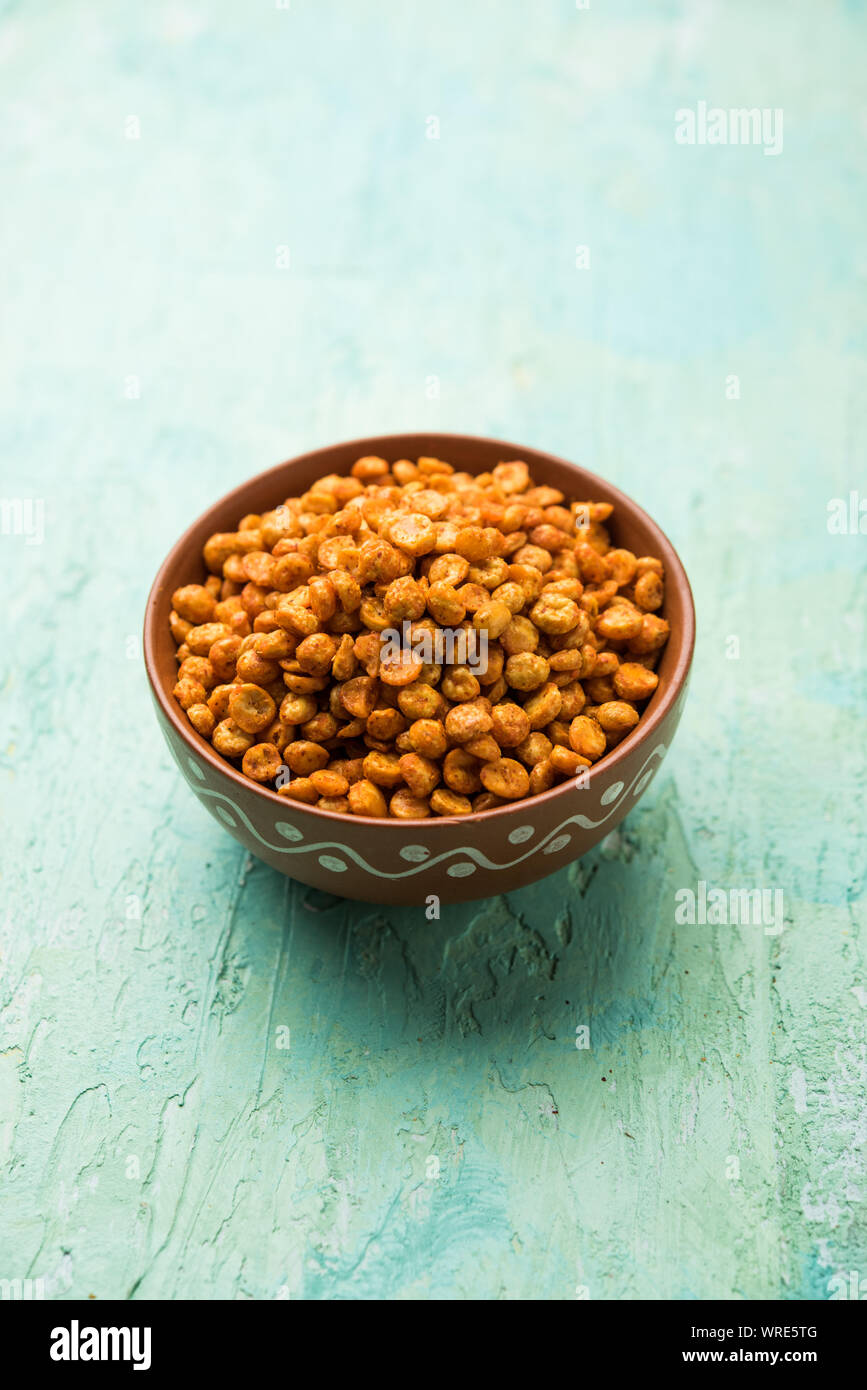 Fried and Spicy Chana Dal Masala is a popular Chakna recipe. served in ...