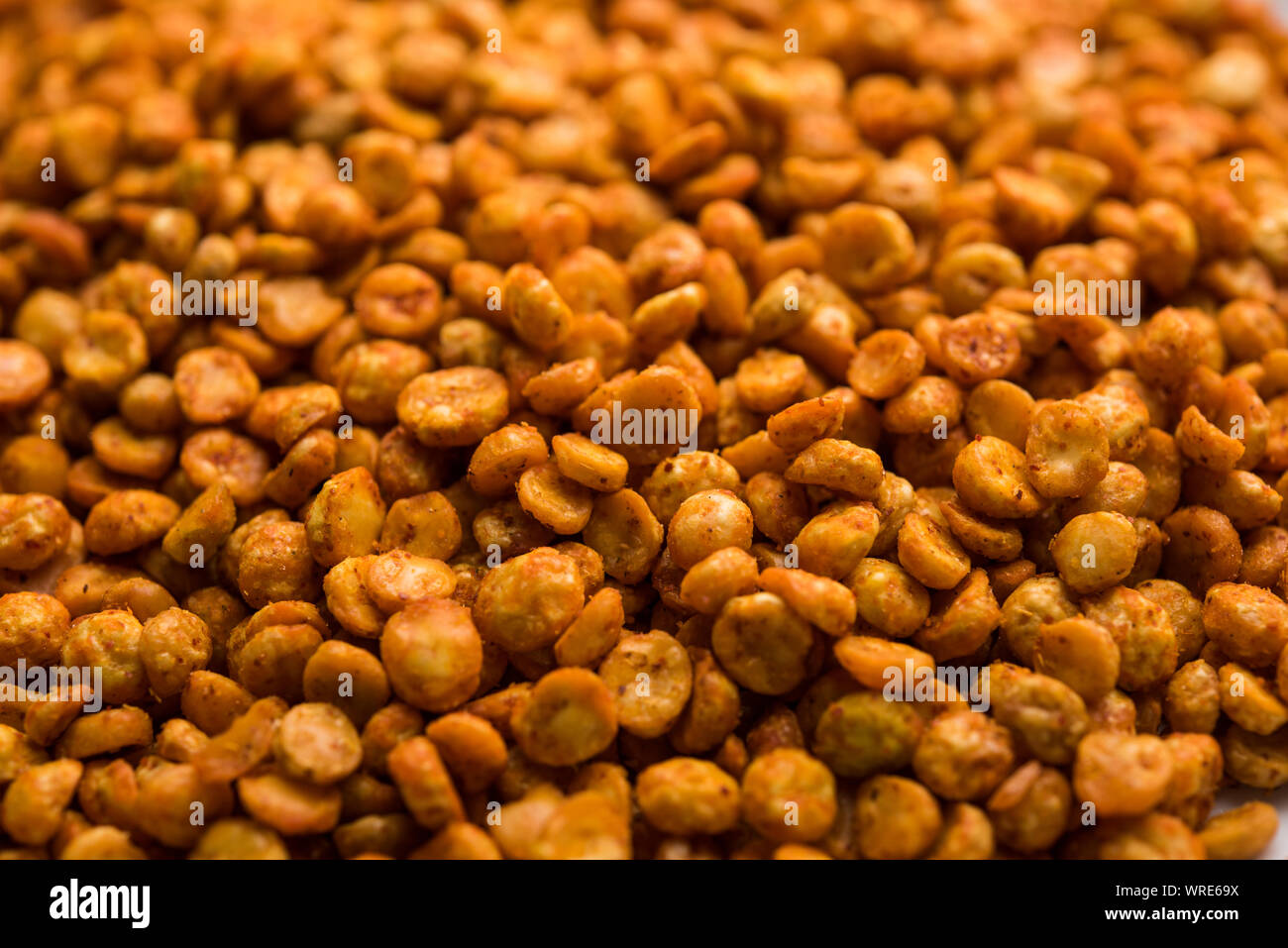 Fried and Spicy Chana Dal Masala is a popular Chakna recipe. served in ...