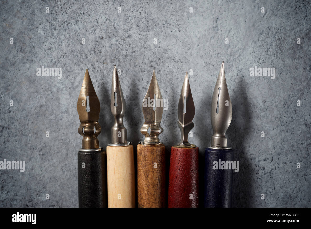 Vintage pen nib hi-res stock photography and images - Alamy