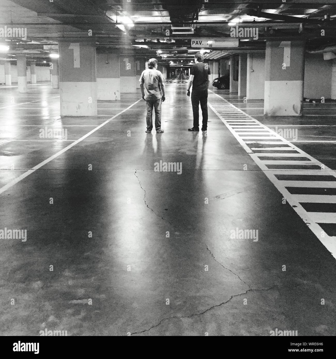 Standing parking garage hi-res stock photography and images - Alamy