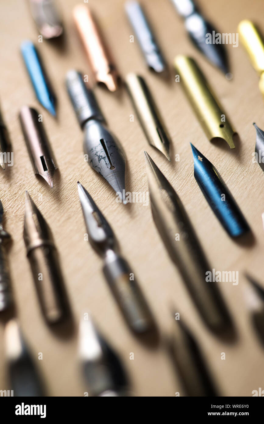 Traditional pen set hi-res stock photography and images - Alamy