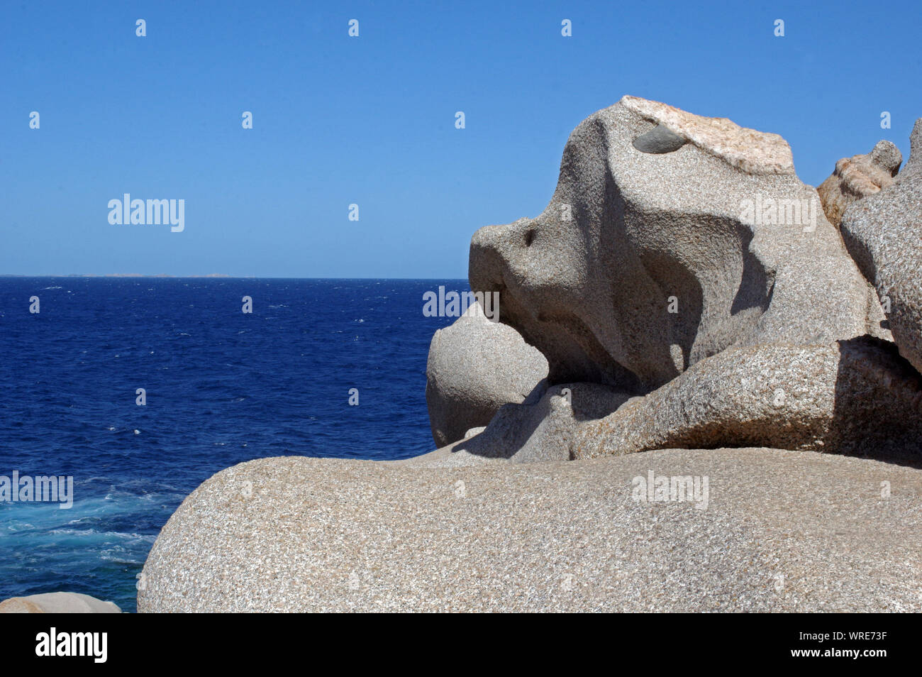 Santa Teresa Gallura, Sardinia, Italy. Capo Testa Stock Photo - Alamy