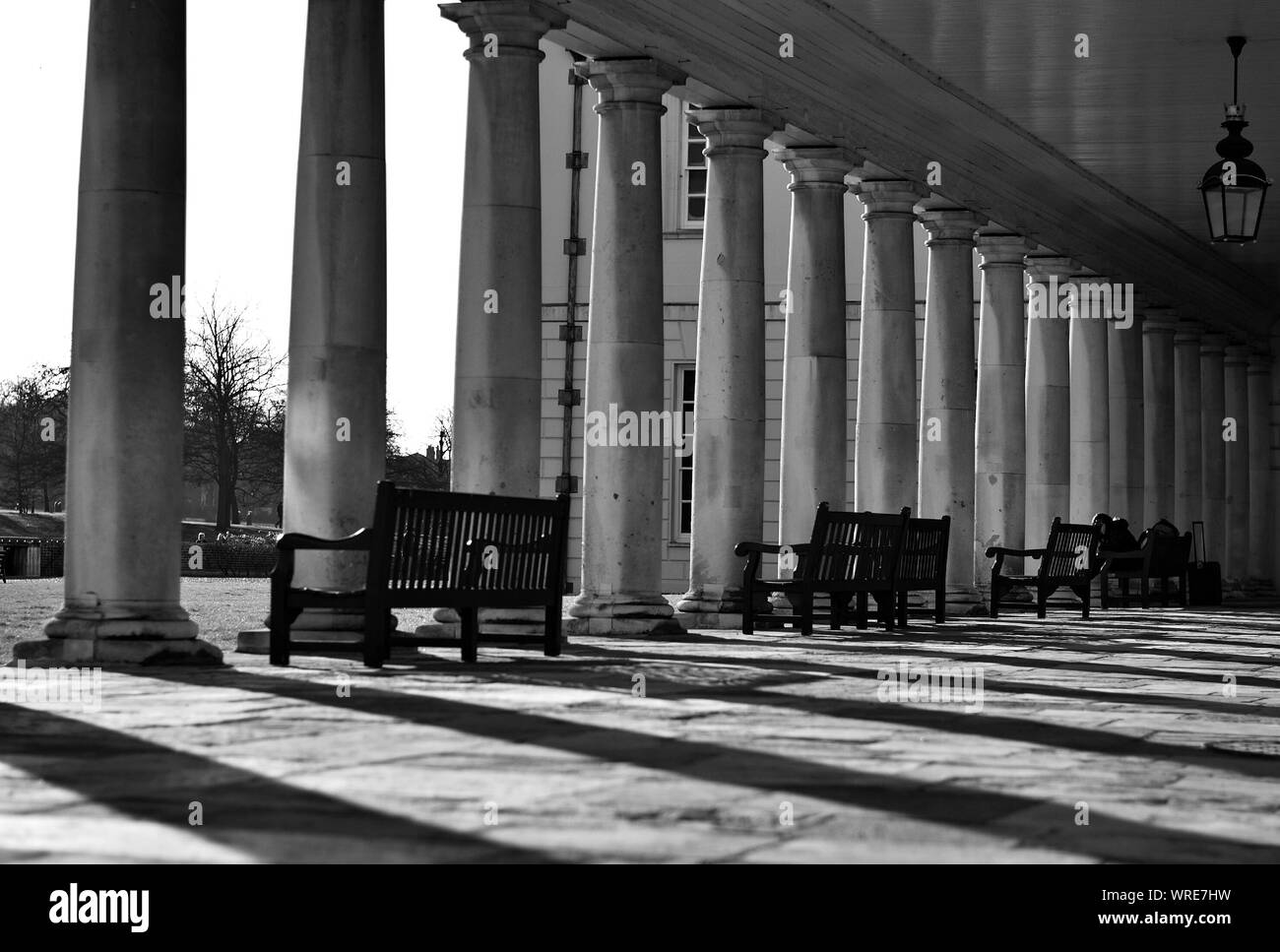 Corridor seat bench benches hi-res stock photography and images - Alamy